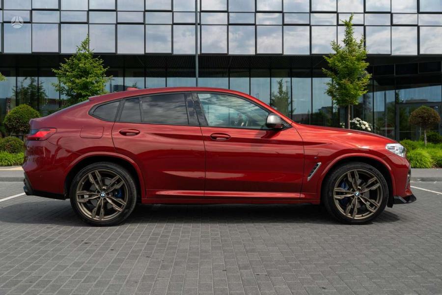 Sarkans BMW X4 2019 Viļņa, ar dzinēja tilpumu 3.00 L un nobraukumu 36 tūkst. km par 33200 €, foto 12 vietnē AUTOMOTO.COM.LV