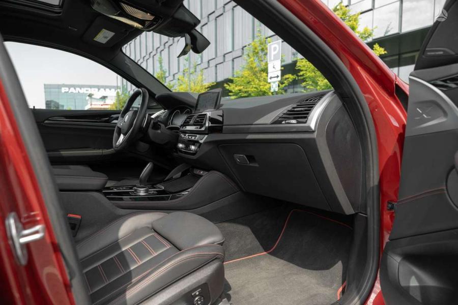 Sarkans BMW X4 2019 Viļņa, ar dzinēja tilpumu 3.00 L un nobraukumu 36 tūkst. km par 33200 €, foto 21 vietnē AUTOMOTO.COM.LV