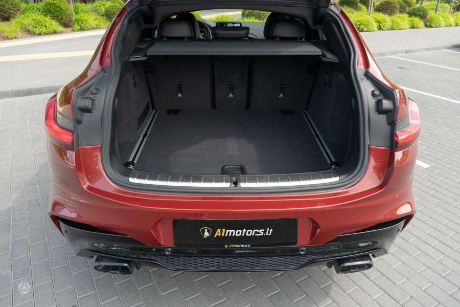 Sarkans BMW X4 2019 Viļņa, ar dzinēja tilpumu 3.00 L un nobraukumu 36 tūkst. km par 33200 €, foto 25 vietnē AUTOMOTO.COM.LV