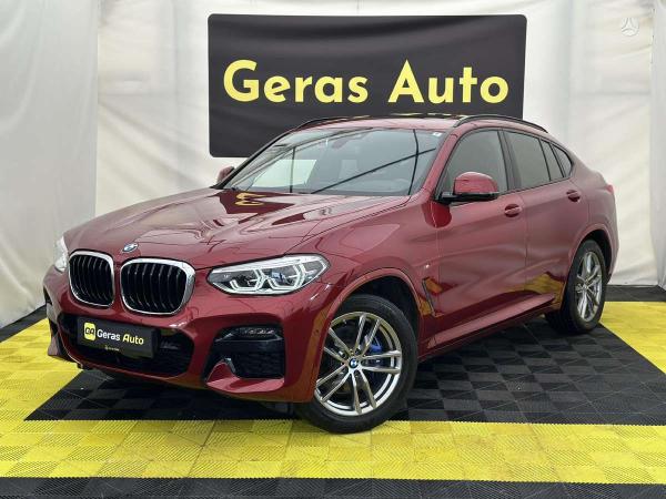 Sarkans BMW X4 2020 Viļņa, ar dzinēja tilpumu 2.00 L un nobraukumu 113 tūkst. km par 34490 €, foto 1 vietnē AUTOMOTO.COM.LV