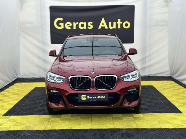 Sarkans BMW X4 2020 Viļņa, ar dzinēja tilpumu 2.00 L un nobraukumu 113 tūkst. km par 34490 €, foto 7 vietnē AUTOMOTO.COM.LV