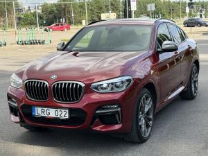 Red BMW X4 2020 in Vilnius, with an engine capacity of 3.00 L and mileage of 104 thousand km for 43000 €, photo 3 on AUTOMOTO.COM.LV