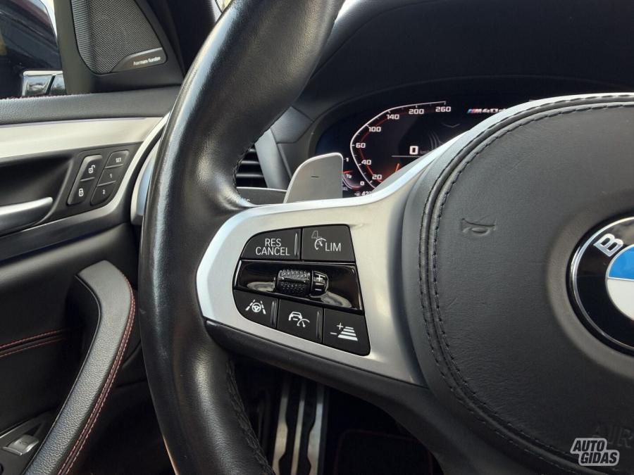 Red BMW X4 2020 in Vilnius, with an engine capacity of 3.00 L and mileage of 104 thousand km for 43000 €, photo 20 on AUTOMOTO.COM.LV