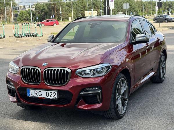 Красный БМВ Х4 2020 в Вильнюс, объемом двигателя 2.99 л и пробегом 104 тыс. км за 43000 €, фото 2 на AUTOMOTO.COM.LV