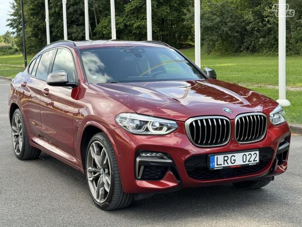 Красный БМВ Х4 2020 в Вильнюс, объемом двигателя 3.00 л и пробегом 104 тыс. км за 43000 €, фото 1 на AUTOMOTO.COM.LV