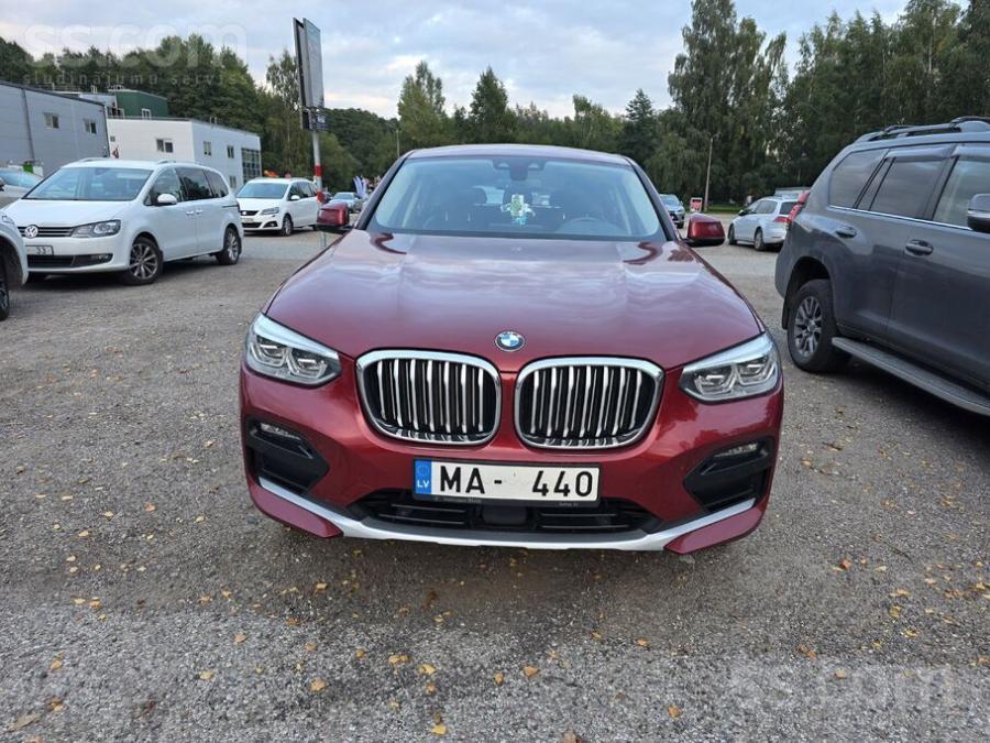 Красный БМВ Х4 2020 в Рига, объемом двигателя 2.00 л и пробегом 65 тыс. км за 31250 €, фото 3 на AUTOMOTO.COM.LV