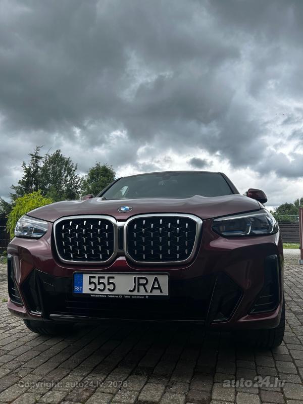 Red BMW X4 2021 in Tallinn, with an engine capacity of 2.00 L and mileage of 84 thousand km for 46000 €, photo 3 on AUTOMOTO.COM.LV