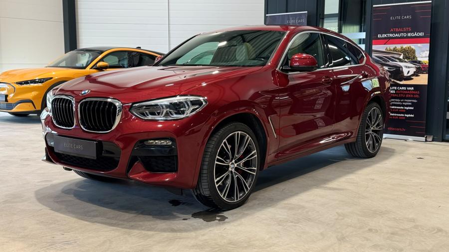 Sarkans BMW X4 2021 Rīga, ar dzinēja tilpumu 2.00 L un nobraukumu 98 tūkst. km par 34990 €, foto 5 vietnē AUTOMOTO.COM.LV