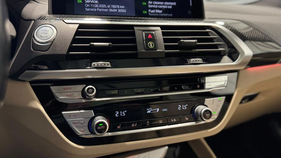 Sarkans BMW X4 2021 Rīga, ar dzinēja tilpumu 2.00 L un nobraukumu 98 tūkst. km par 34990 €, foto 13 vietnē AUTOMOTO.COM.LV