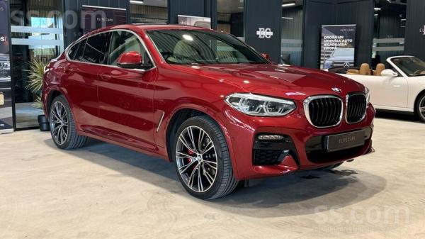 Sarkans BMW X4 2021 Rīga, ar dzinēja tilpumu 2.00 L un nobraukumu 98 tūkst. km par 34990 €, foto 1 vietnē AUTOMOTO.COM.LV