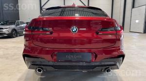 Red BMW X4 2021 in Riga, with an engine capacity of 2.00 L and mileage of 98 thousand km for 34990 €, photo 5 on AUTOMOTO.COM.LV