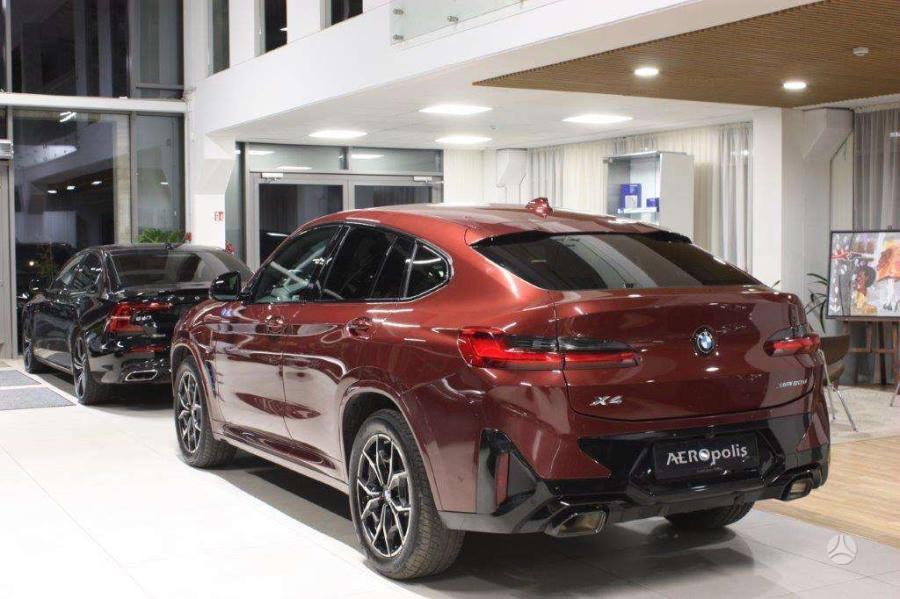 Sarkans BMW X4 2022 Viļņa, ar dzinēja tilpumu 2.00 L un nobraukumu 49 tūkst. km par 46000 €, foto 2 vietnē AUTOMOTO.COM.LV