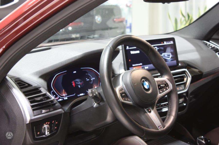 Sarkans BMW X4 2022 Viļņa, ar dzinēja tilpumu 2.00 L un nobraukumu 49 tūkst. km par 46000 €, foto 8 vietnē AUTOMOTO.COM.LV