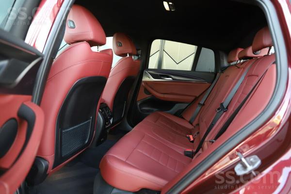 Sarkans BMW X4 2022 Talsi, ar dzinēja tilpumu 3.00 L un nobraukumu 112 tūkst. km par 41000 €, foto 6 vietnē AUTOMOTO.COM.LV
