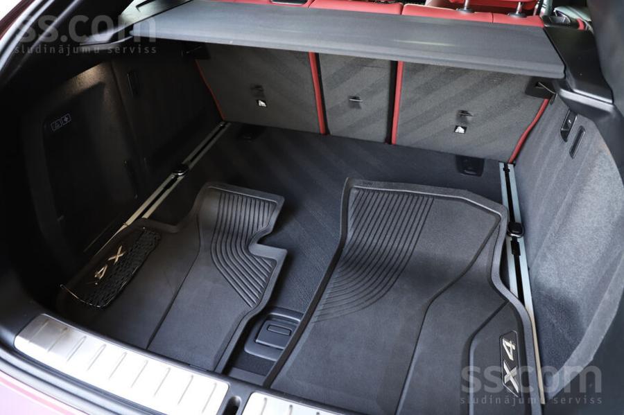Sarkans BMW X4 2022 Talsi, ar dzinēja tilpumu 3.00 L un nobraukumu 112 tūkst. km par 41000 €, foto 9 vietnē AUTOMOTO.COM.LV