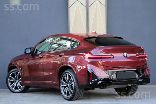Sarkans BMW X4 2022 Talsi, ar dzinēja tilpumu 3.00 L un nobraukumu 112 tūkst. km par 41000 €, foto 11 vietnē AUTOMOTO.COM.LV