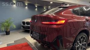 Red BMW X4 2025 in Riga, with an engine capacity of 2.00 L and mileage of 10 thousand km for 49990 €, photo 11 on AUTOMOTO.COM.LV