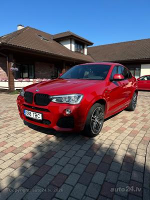 Red BMW X4 2015 in Tallinn, with an engine capacity of 3.00 L and mileage of 336 thousand km for 18000 €, photo 5 on AUTOMOTO.COM.LV