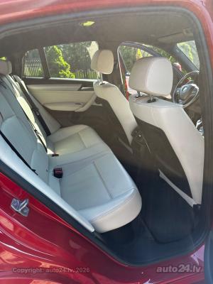 Red BMW X4 2015 in Tallinn, with an engine capacity of 3.00 L and mileage of 336 thousand km for 18000 €, photo 7 on AUTOMOTO.COM.LV