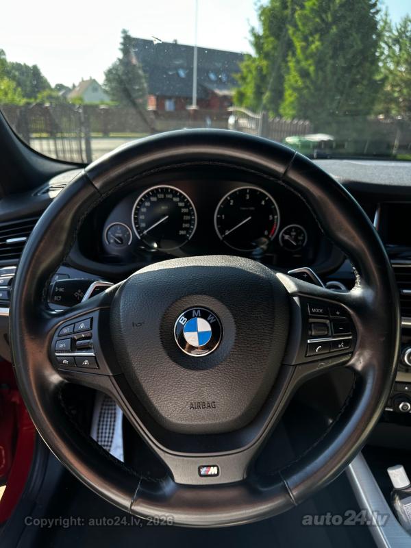 Sarkans BMW X4 2015 Tallina, ar dzinēja tilpumu 3.00 L un nobraukumu 336 tūkst. km par 18000 €, foto 9 vietnē AUTOMOTO.COM.LV