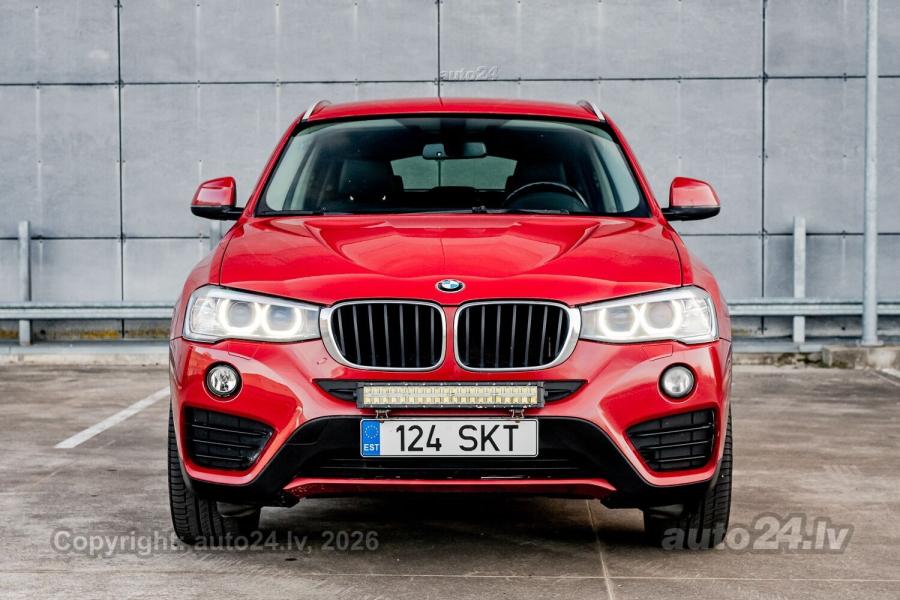 Red BMW X4 2015 in Parnu, with an engine capacity of 2.00 L and mileage of 415 thousand km for 12900 €, photo 1 on AUTOMOTO.COM.LV