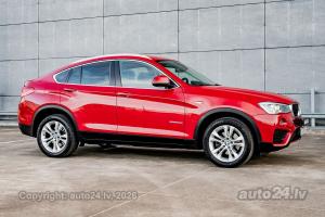 Red BMW X4 2015 in Parnu, with an engine capacity of 2.00 L and mileage of 415 thousand km for 12900 €, photo 9 on AUTOMOTO.COM.LV