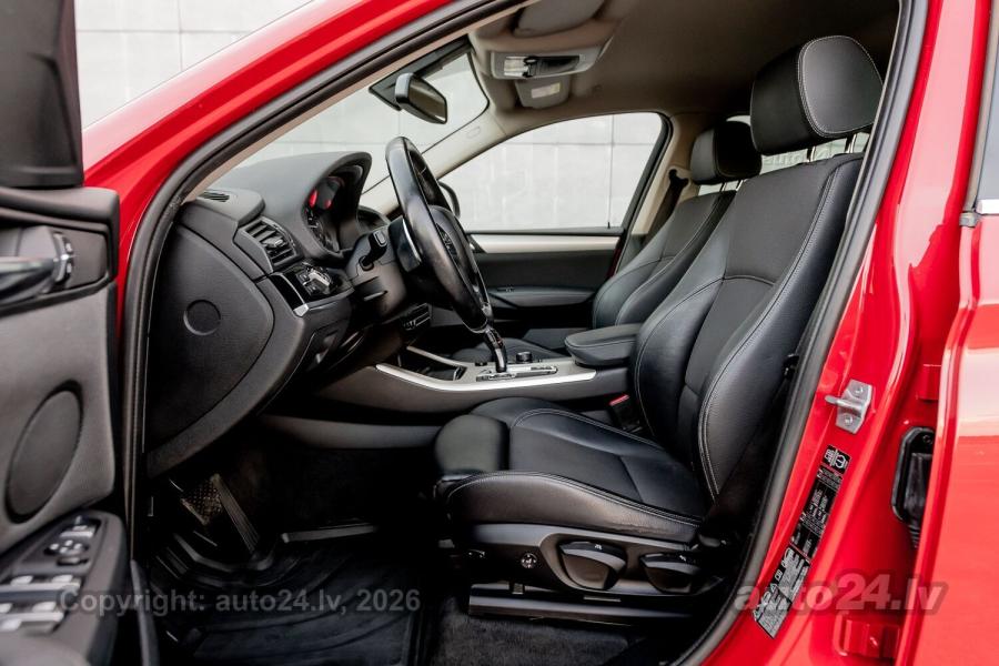 Red BMW X4 2015 in Parnu, with an engine capacity of 2.00 L and mileage of 415 thousand km for 12900 €, photo 10 on AUTOMOTO.COM.LV