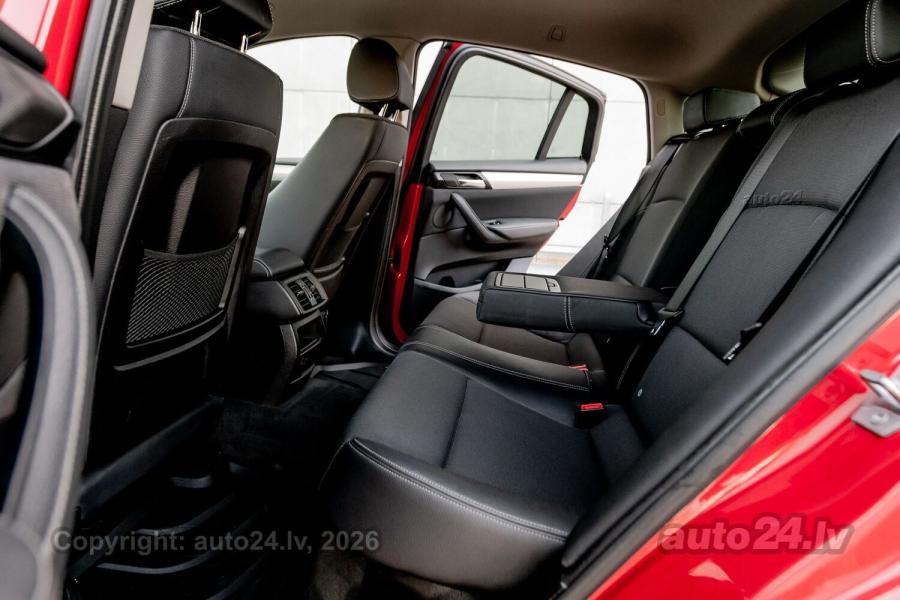 Red BMW X4 2015 in Parnu, with an engine capacity of 2.00 L and mileage of 415 thousand km for 12900 €, photo 11 on AUTOMOTO.COM.LV