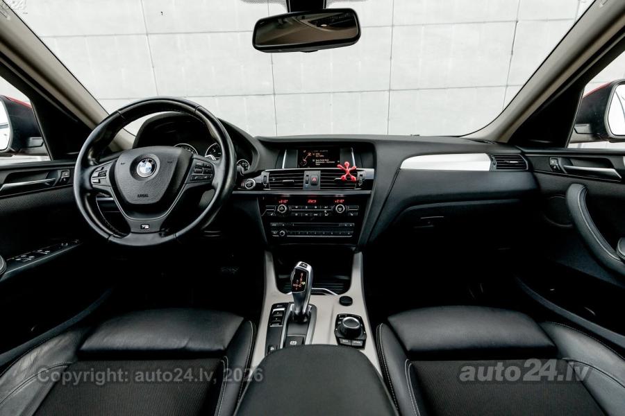 Red BMW X4 2015 in Parnu, with an engine capacity of 2.00 L and mileage of 415 thousand km for 12900 €, photo 14 on AUTOMOTO.COM.LV