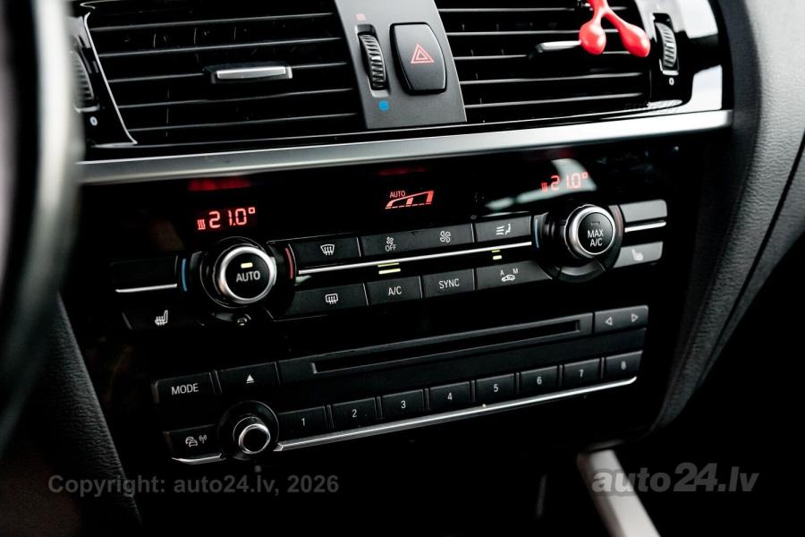 Red BMW X4 2015 in Parnu, with an engine capacity of 2.00 L and mileage of 415 thousand km for 12900 €, photo 21 on AUTOMOTO.COM.LV
