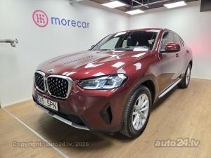 Red BMW X4 2022 in Tallinn, with an engine capacity of 2.00 L and mileage of 58 thousand km for 39900 €, photo 4 on AUTOMOTO.COM.LV