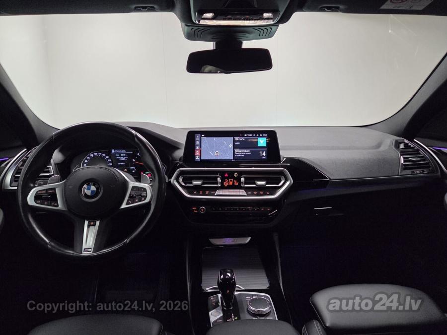 Red BMW X4 2022 in Tallinn, with an engine capacity of 2.00 L and mileage of 58 thousand km for 39900 €, photo 9 on AUTOMOTO.COM.LV