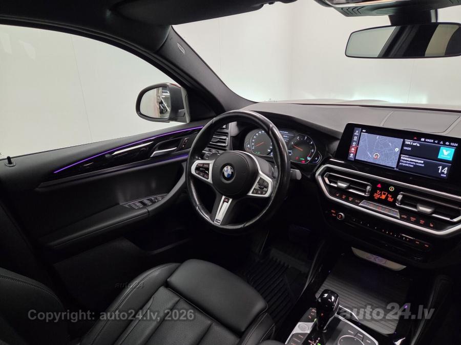 Red BMW X4 2022 in Tallinn, with an engine capacity of 2.00 L and mileage of 58 thousand km for 39900 €, photo 15 on AUTOMOTO.COM.LV