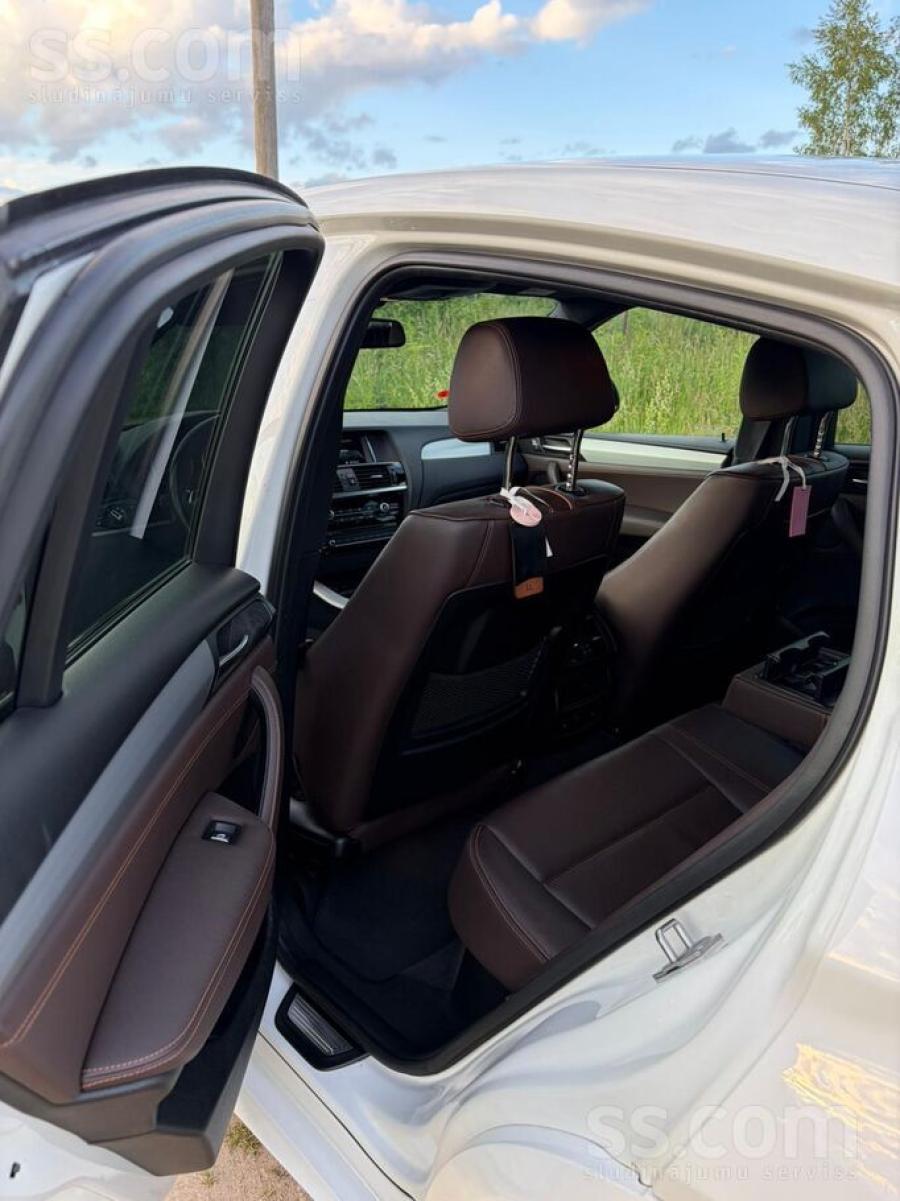 White BMW X4 2014 in Jelgava, with an engine capacity of 3.00 L and mileage of 269 thousand km for 16000 €, photo 6 on AUTOMOTO.COM.LV