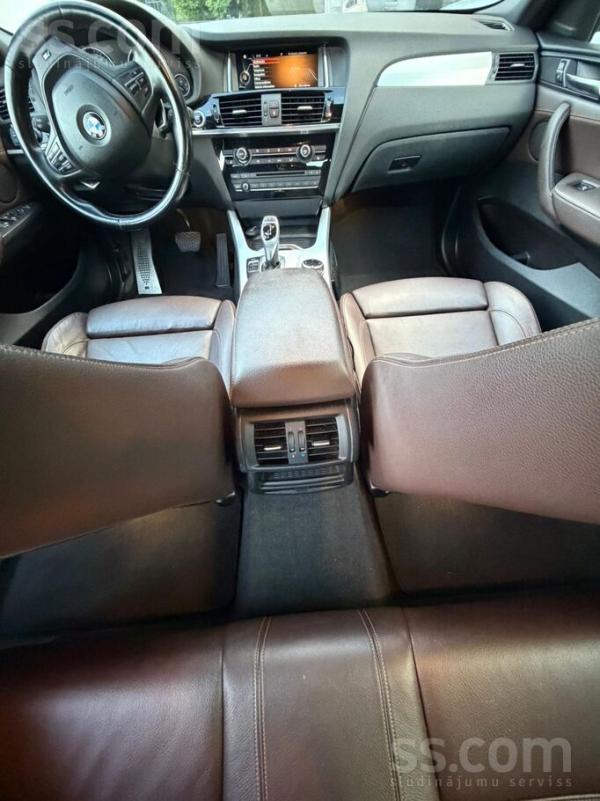 White BMW X4 2014 in Jelgava, with an engine capacity of 3.00 L and mileage of 269 thousand km for 16000 €, photo 10 on AUTOMOTO.COM.LV