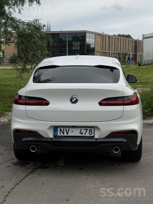 White BMW X4 2019 in Riga, with an engine capacity of 2.00 L and mileage of 158 thousand km for 33800 €, photo 18 on AUTOMOTO.COM.LV