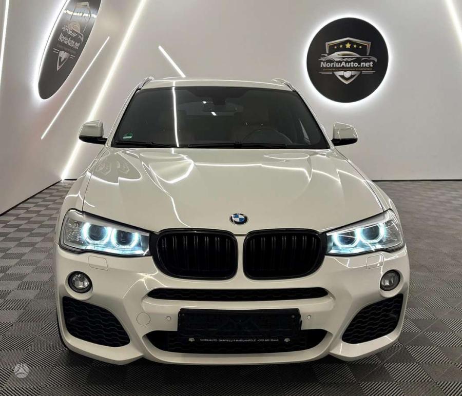 White BMW X4 2014 in Marijampole, with an engine capacity of 2.99 L and mileage of 219 thousand km for 16850 €, photo 31 on AUTOMOTO.COM.LV