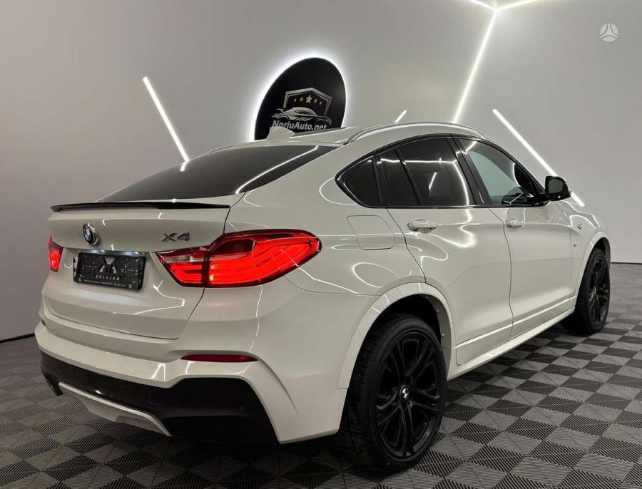 White BMW X4 2014 in Marijampole, with an engine capacity of 2.99 L and mileage of 219 thousand km for 16850 €, photo 34 on AUTOMOTO.COM.LV