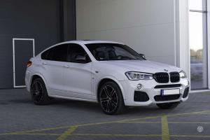White BMW X4 2014 in Vilnius, with an engine capacity of 3.00 L and mileage of 241 thousand km for 18600 €, photo 9 on AUTOMOTO.COM.LV