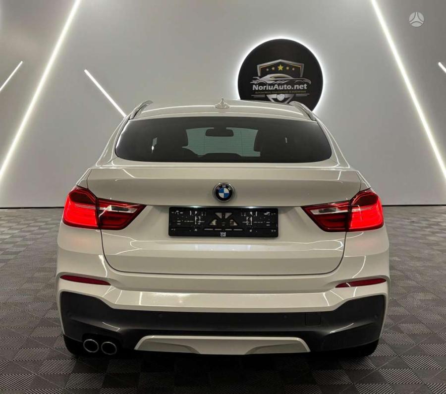 White BMW X4 2014 in Marijampole, with an engine capacity of 2.99 L and mileage of 154 thousand km for 17850 €, photo 22 on AUTOMOTO.COM.LV