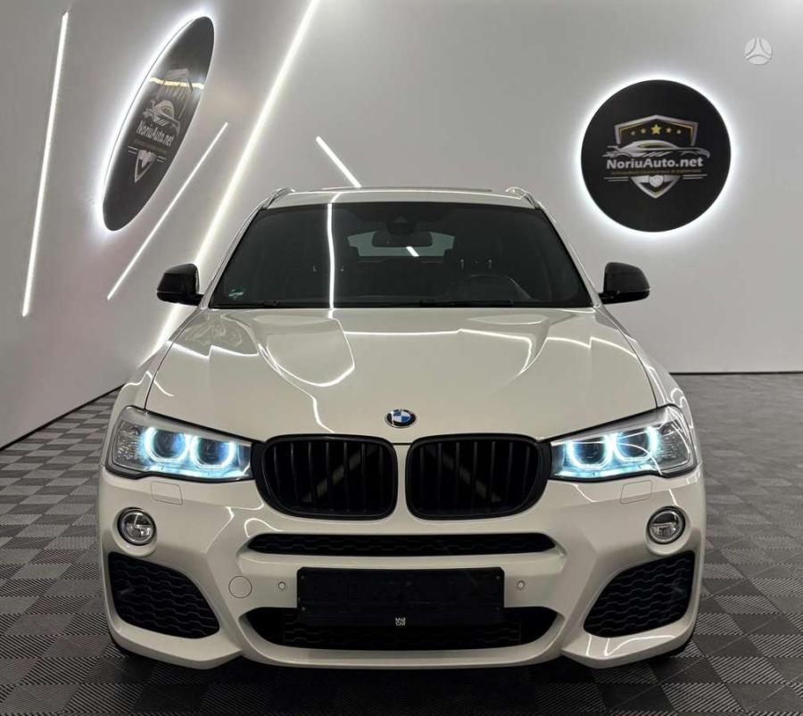 White BMW X4 2014 in Marijampole, with an engine capacity of 2.99 L and mileage of 154 thousand km for 17850 €, photo 23 on AUTOMOTO.COM.LV