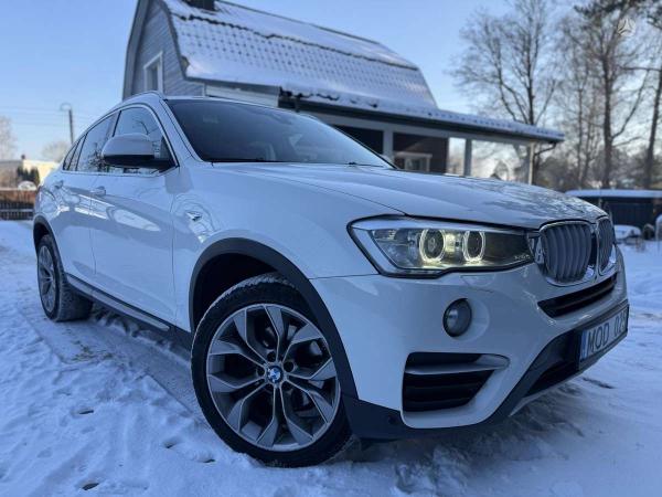 White BMW X4 2014 in Kazlu Ruda, with an engine capacity of 2.00 L and mileage of 245 thousand km for 16000 €, photo 1 on AUTOMOTO.COM.LV