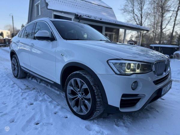 White BMW X4 2014 in Kazlu Ruda, with an engine capacity of 2.00 L and mileage of 245 thousand km for 16000 €, photo 2 on AUTOMOTO.COM.LV