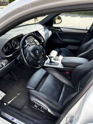 White BMW X4 2014 in Riga, with an engine capacity of 3.00 L and mileage of 270 thousand km for 16500 €, photo 6 on AUTOMOTO.COM.LV