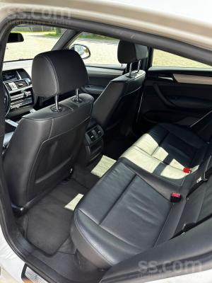 White BMW X4 2014 in Riga, with an engine capacity of 3.00 L and mileage of 270 thousand km for 16500 €, photo 7 on AUTOMOTO.COM.LV