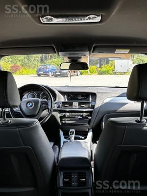 White BMW X4 2014 in Riga, with an engine capacity of 3.00 L and mileage of 270 thousand km for 16500 €, photo 10 on AUTOMOTO.COM.LV