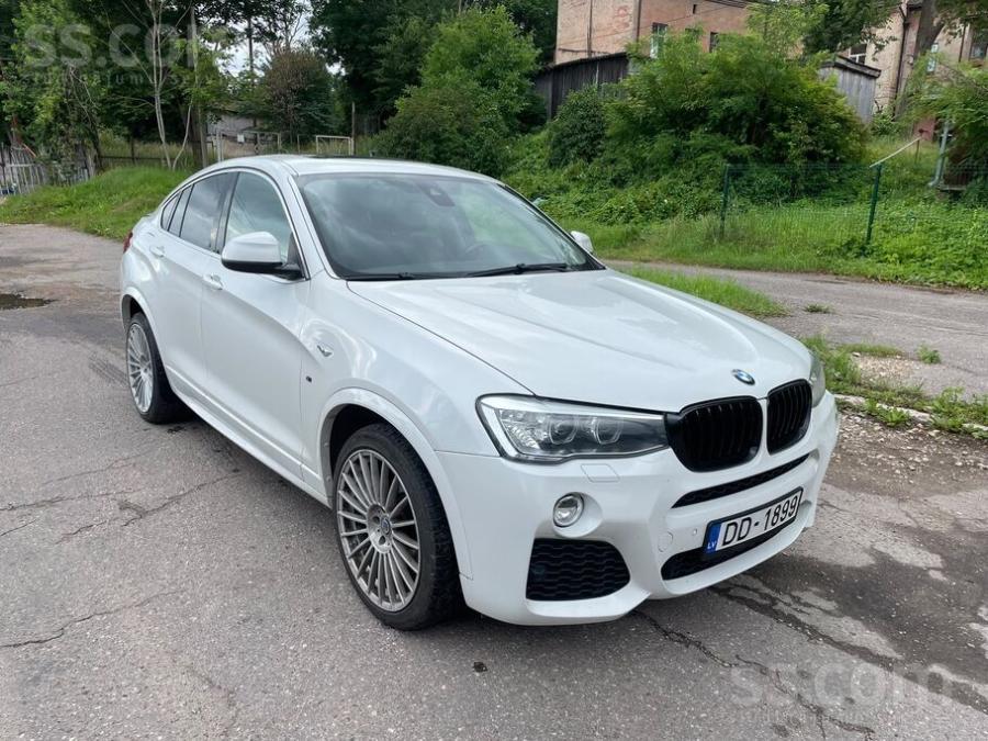 Balts BMW X4 2014 Rīga, ar dzinēja tilpumu 3.00 L un nobraukumu 280 tūkst. km par 14500 €, foto 1 vietnē AUTOMOTO.COM.LV