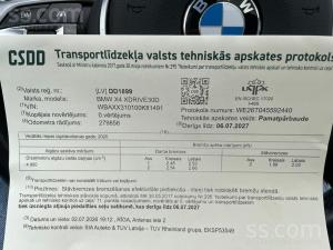 Balts BMW X4 2014 Rīga, ar dzinēja tilpumu 3.00 L un nobraukumu 280 tūkst. km par 14500 €, foto 10 vietnē AUTOMOTO.COM.LV