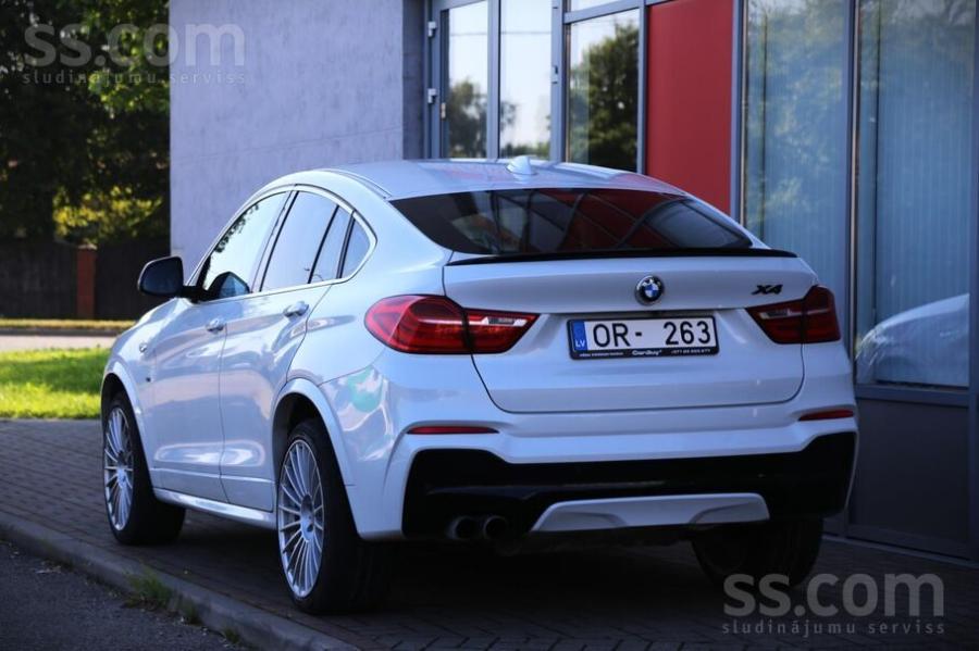 Balts BMW X4 2014 Rīga, ar dzinēja tilpumu 3.00 L un nobraukumu 281 tūkst. km par 16995 €, foto 6 vietnē AUTOMOTO.COM.LV