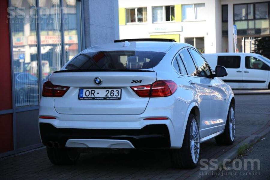 Balts BMW X4 2014 Rīga, ar dzinēja tilpumu 3.00 L un nobraukumu 281 tūkst. km par 16995 €, foto 7 vietnē AUTOMOTO.COM.LV